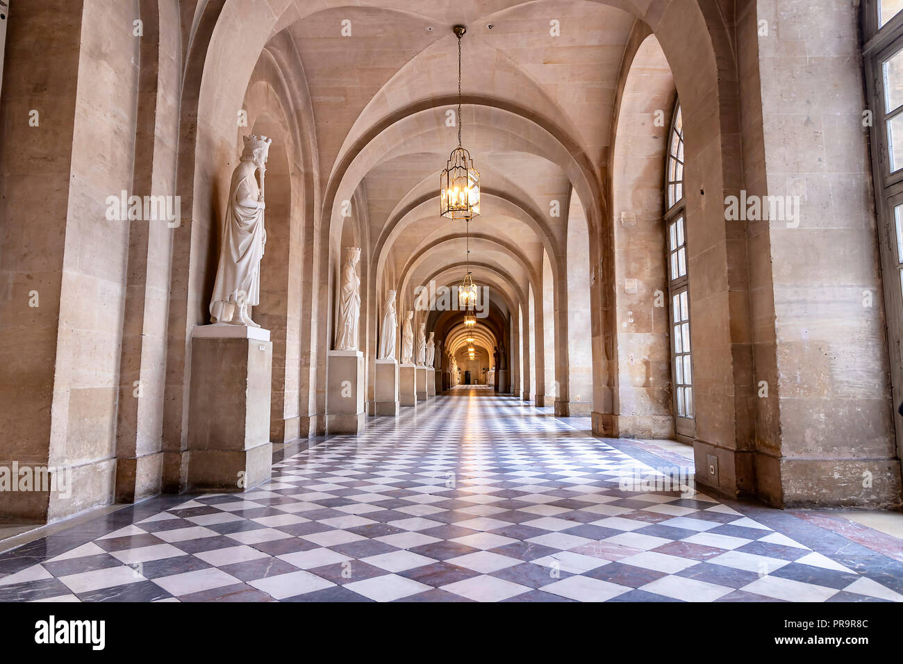 Castle Versailles France Ceiling Banque d'image et photos - Alamy