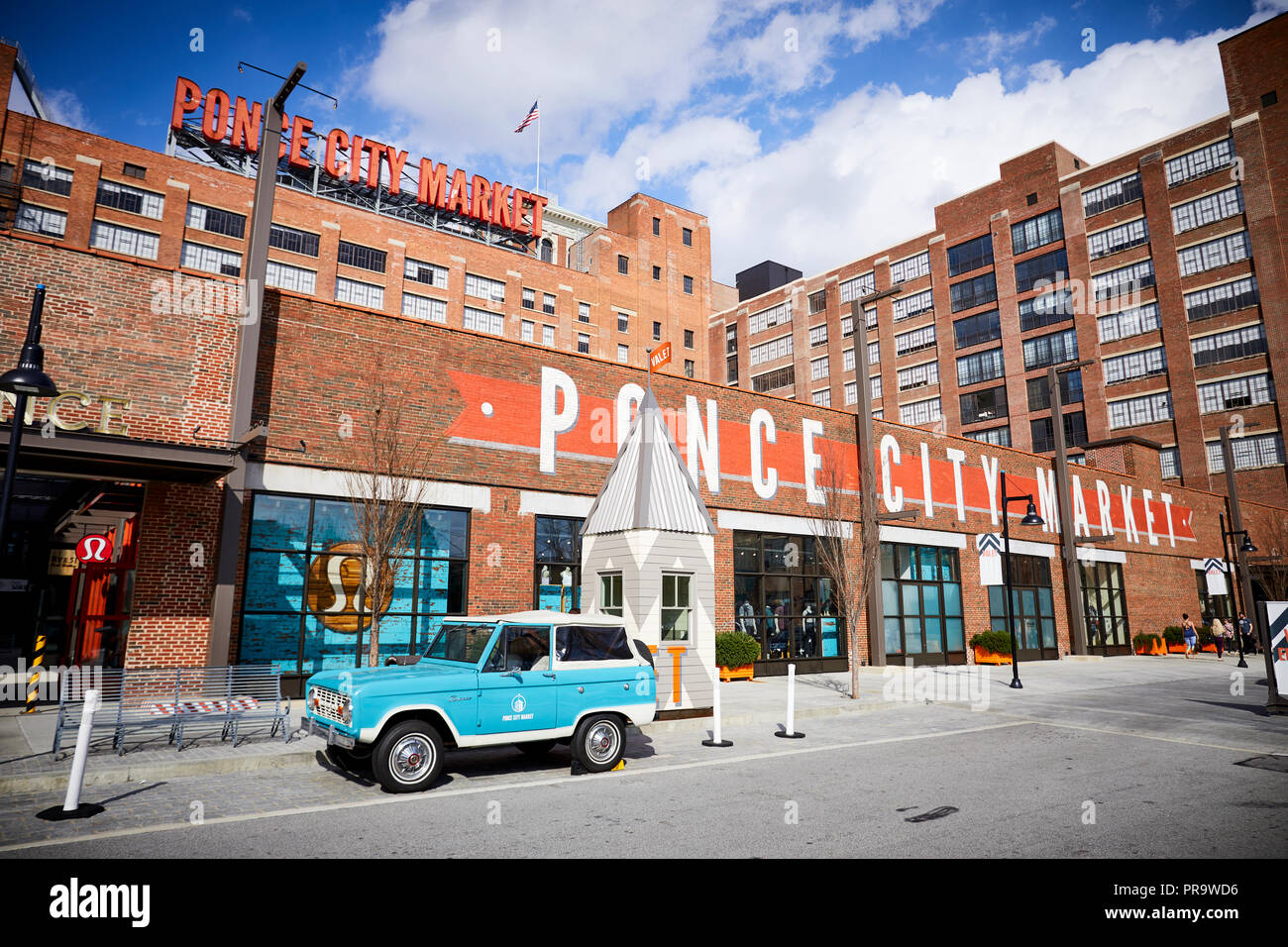 Atlanta capitale de l'état américain de Géorgie, de l'Atlanta Beltline ...