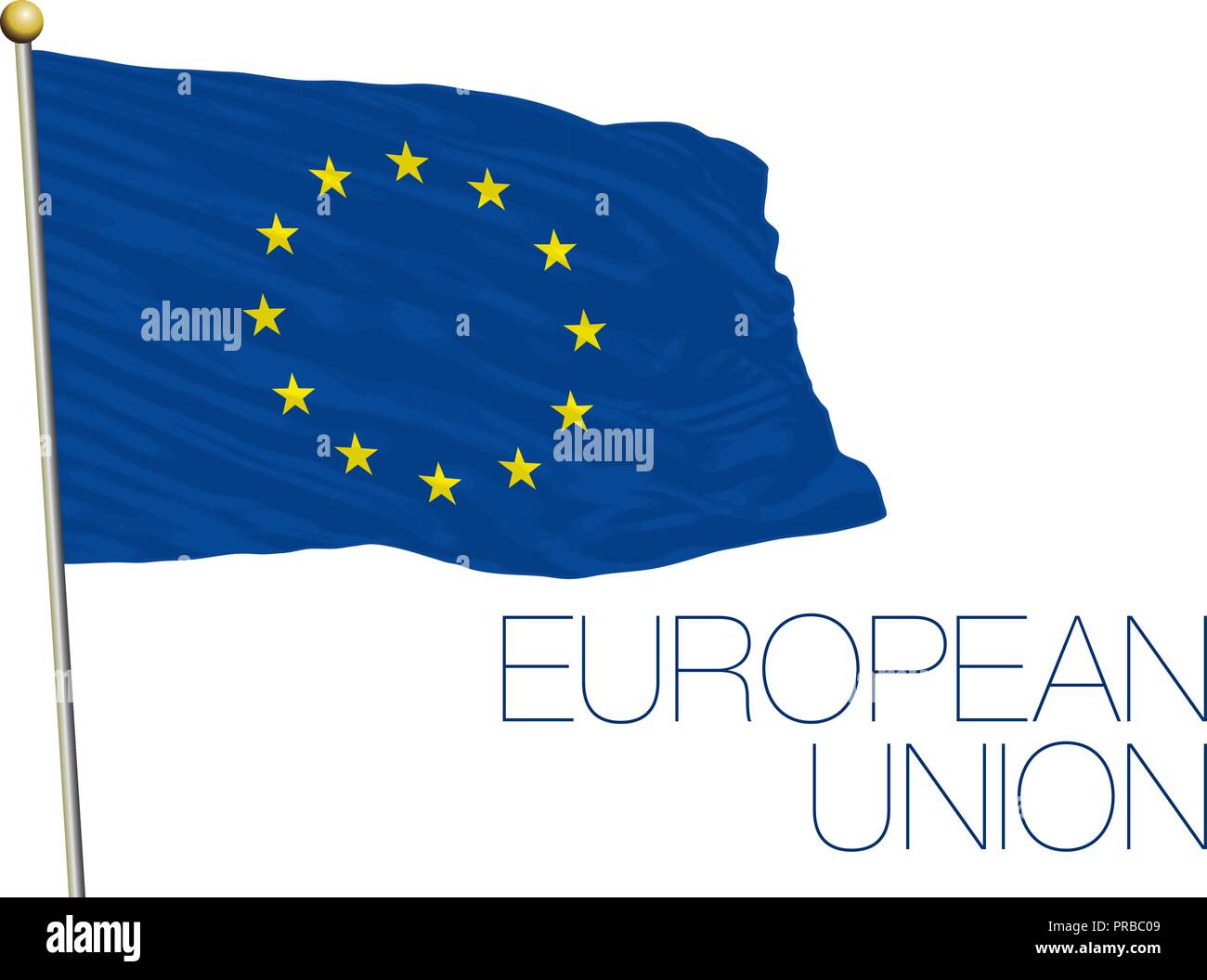 Drapeau de l'Union européenne, vector illustration Image Vectorielle ... Drapeau de l'Union européenne, vector illustration Image Vectorielle ...