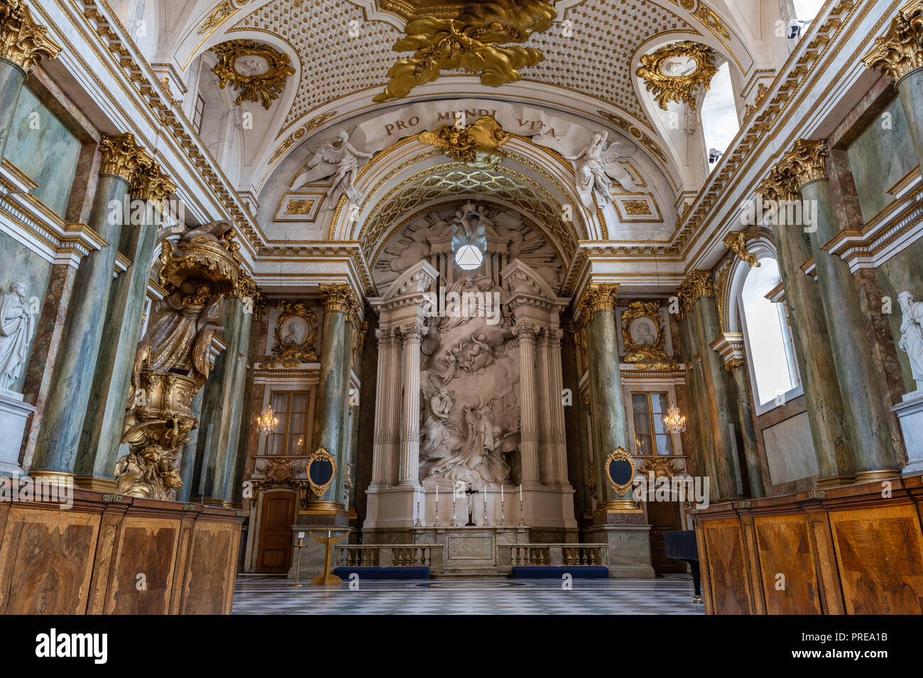 STOCKHOLM, Suède - le 7 juillet 2018 : La belle de l'intérieur de la ...
