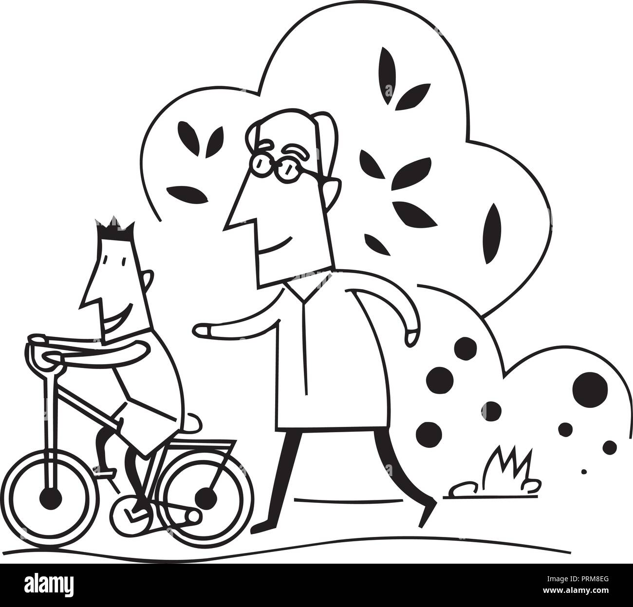 Papi dessin animé Banque de photographies et d’images à haute ...