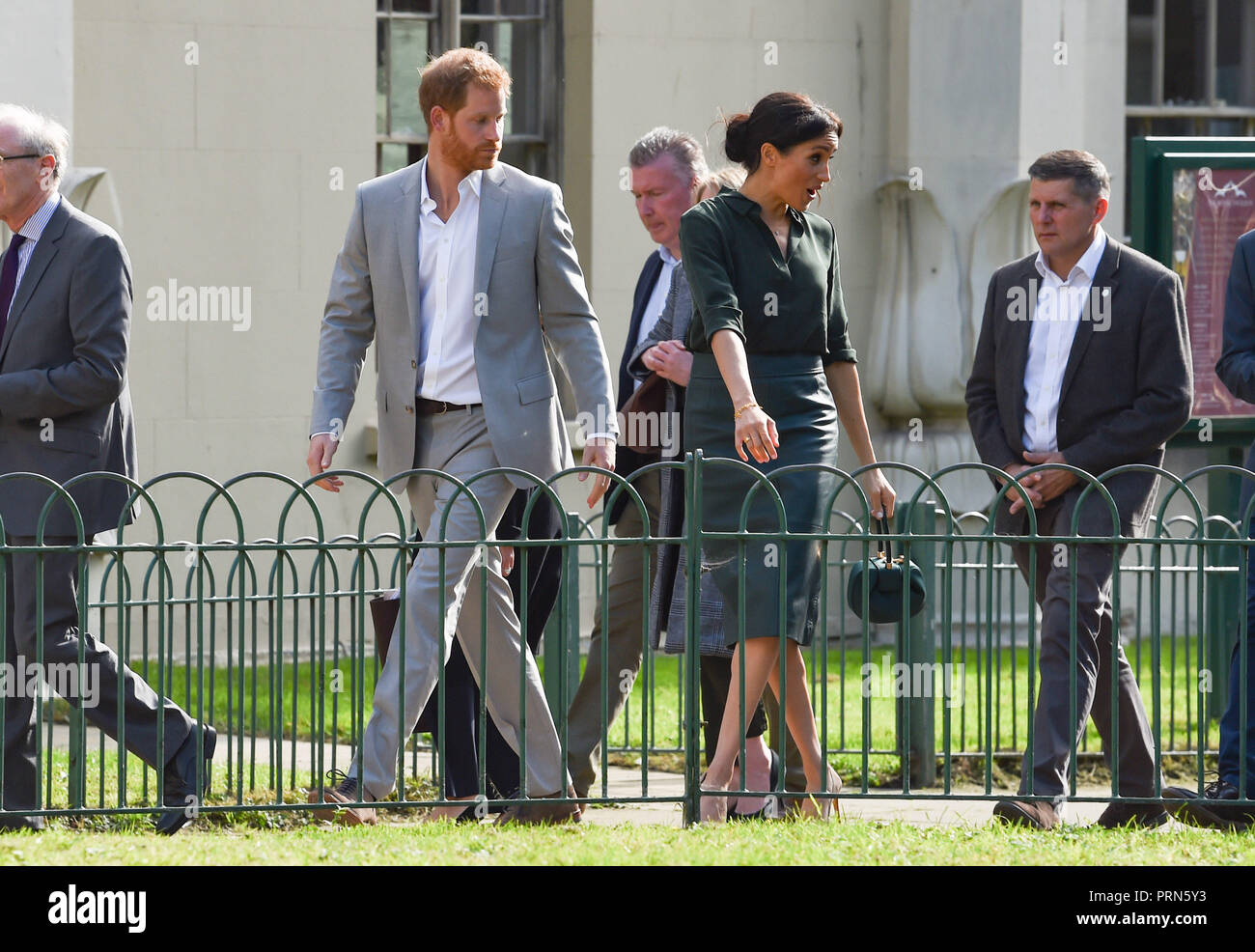 Harry et meghan visitent brighton Banque de photographies et d’images à ...