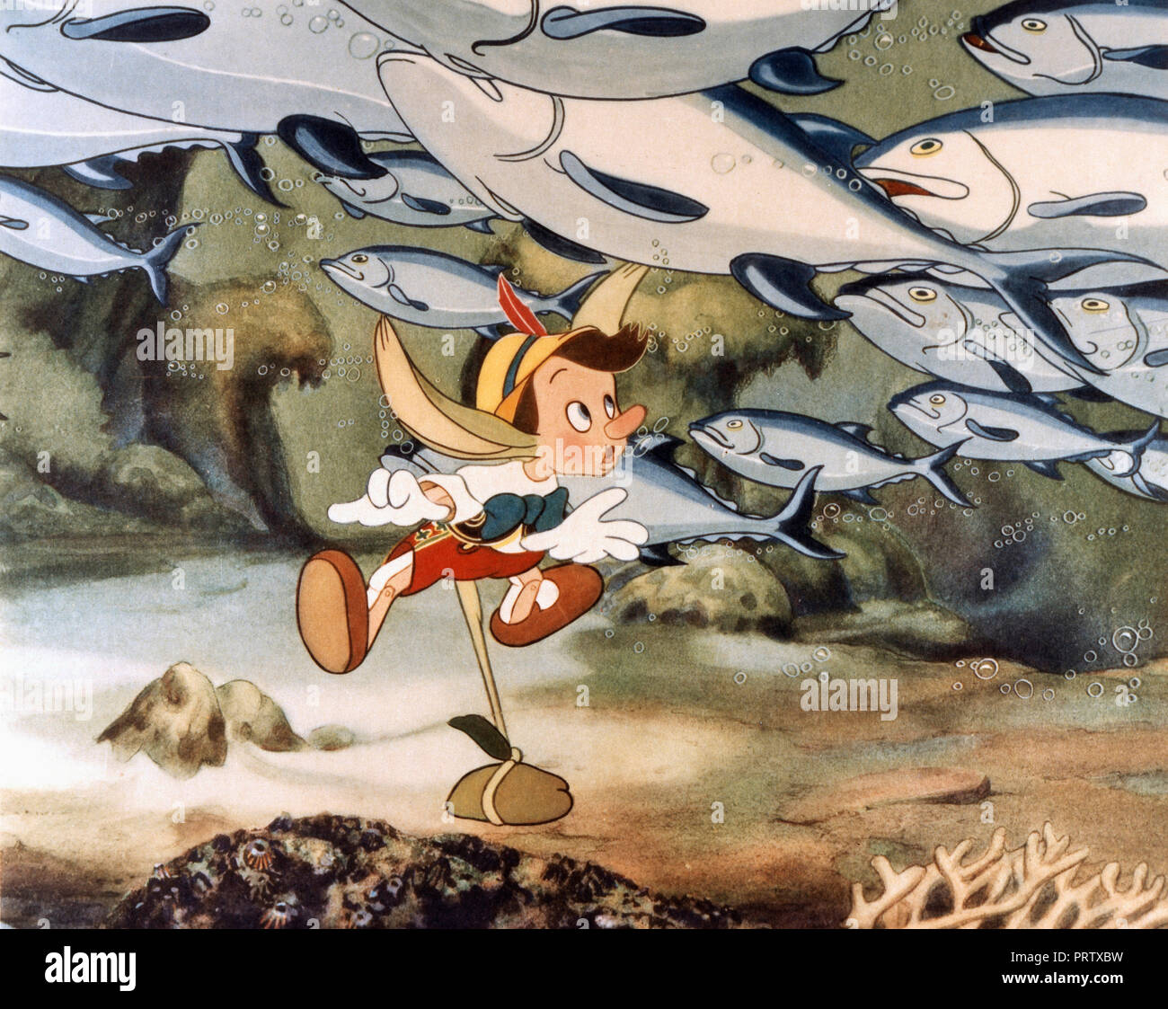 Affiche Du Film Pinocchio 1940