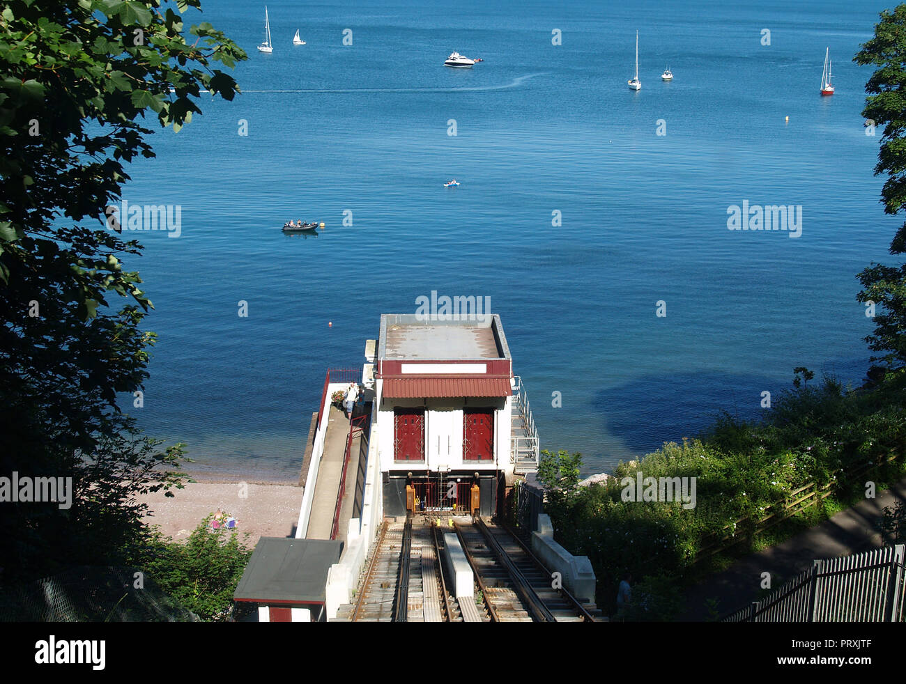 Babbacombe cliff railway Banque de photographies et d’images à haute ...