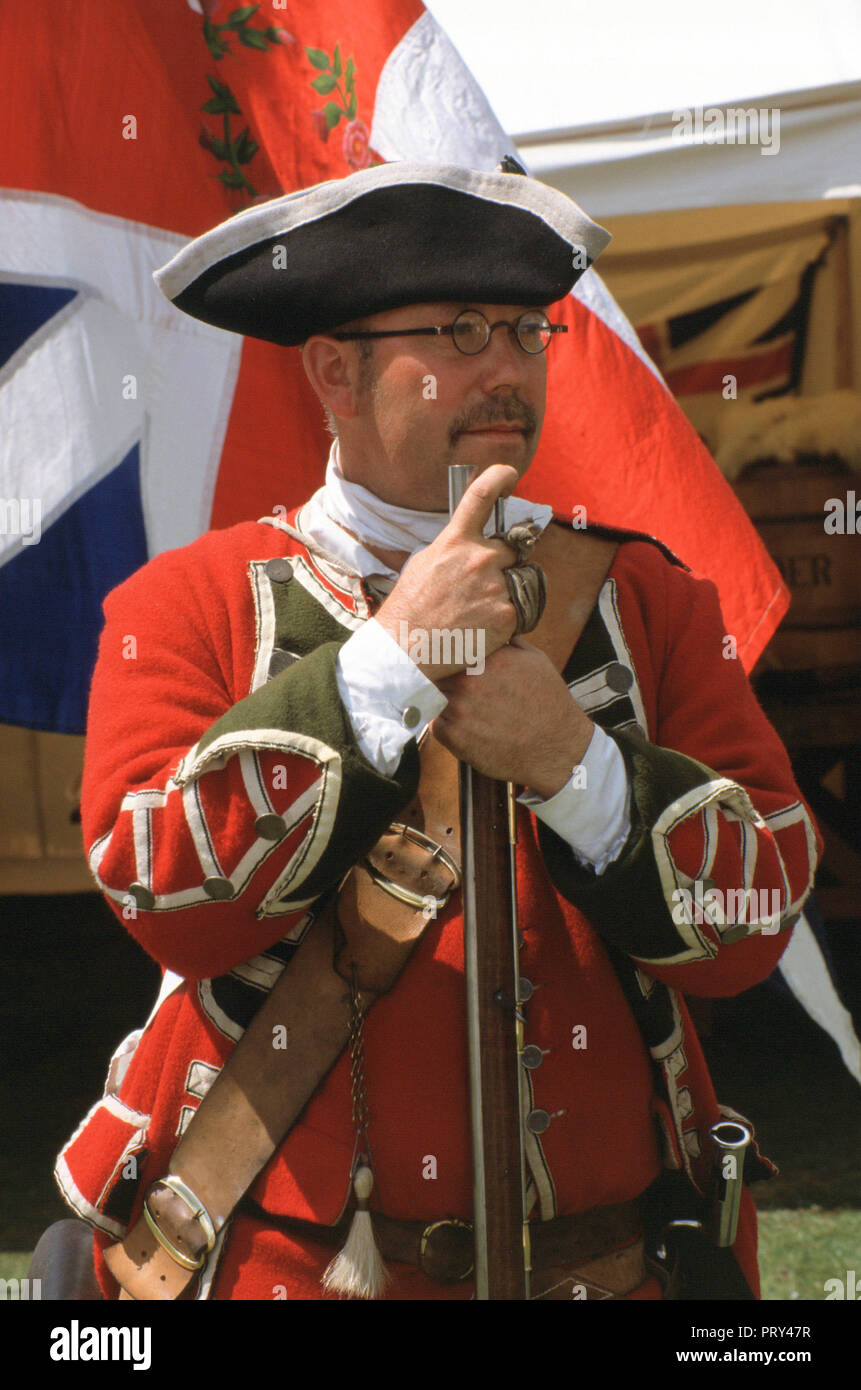 British army soldier redcoat Banque de photographies et d’images à ...