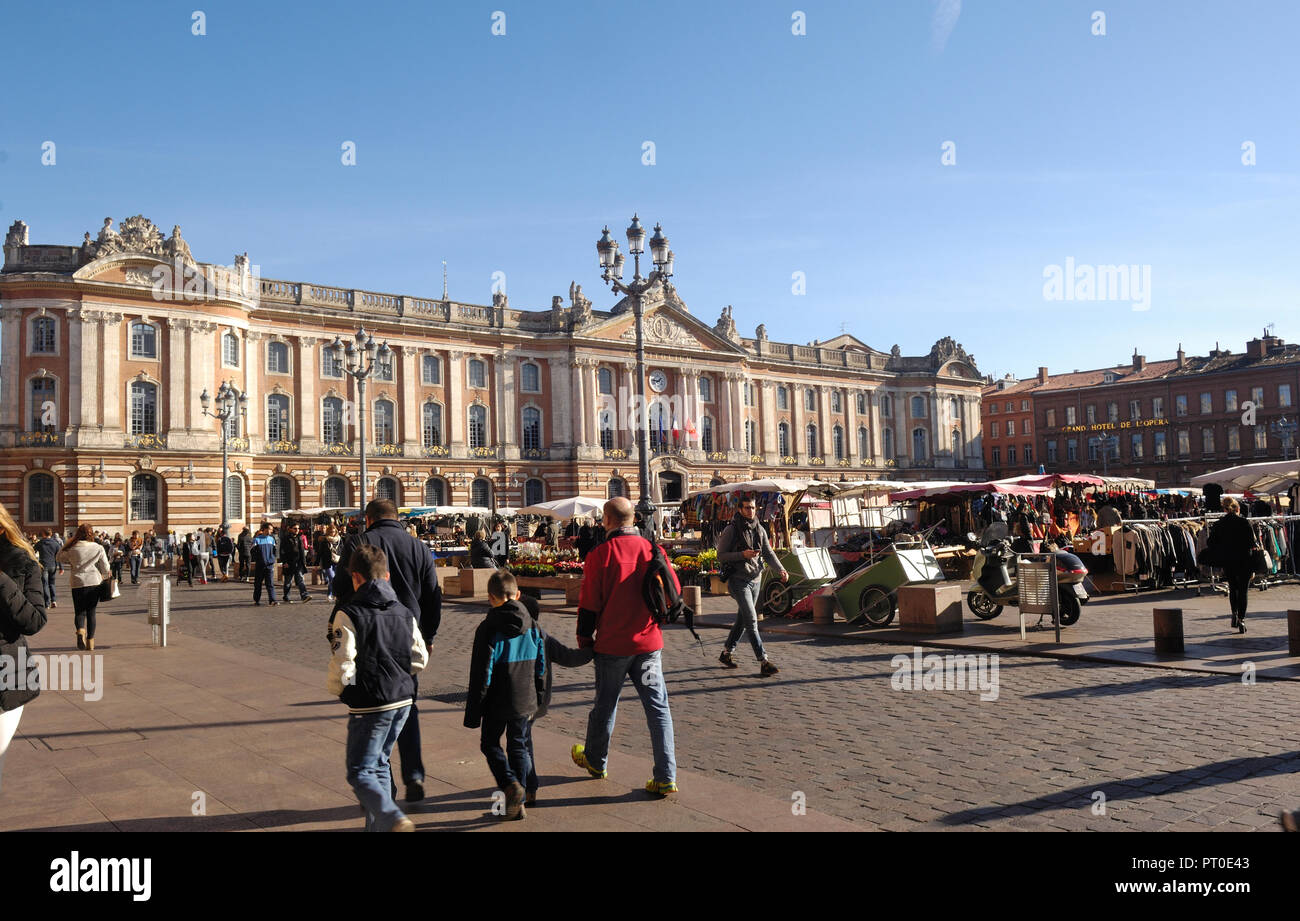 Capitolium town hall toulouse Banque de photographies et d’images à ...