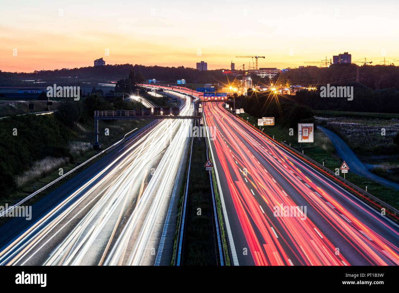 Autobahn a8 Banque de photographies et d’images à haute résolution - Alamy