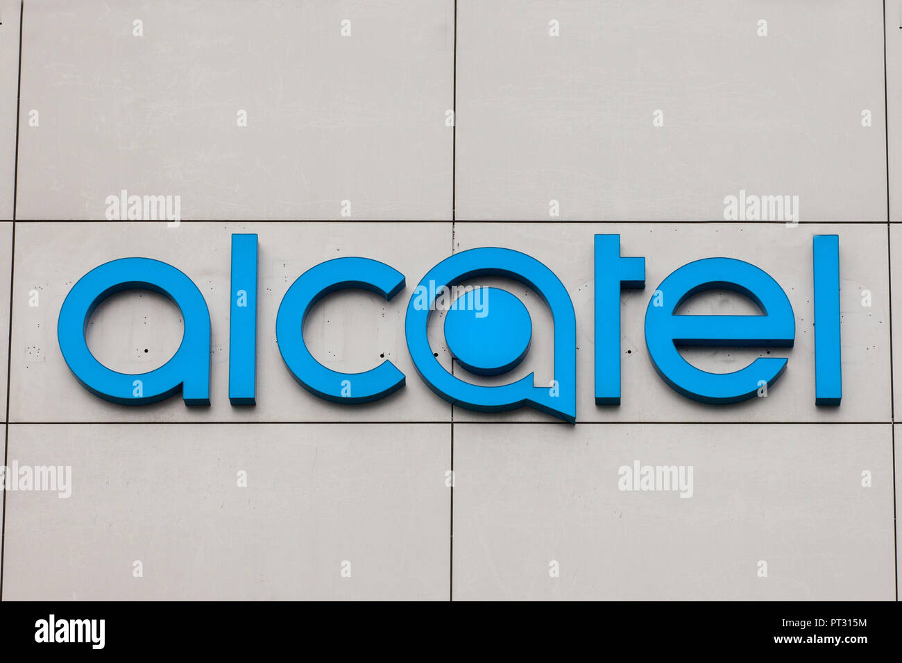 Alcatel logo Banque de photographies et d’images à haute résolution - Alamy