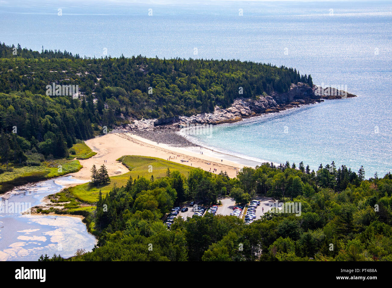 Plage du parc national acadia Banque de photographies et d’images à ...