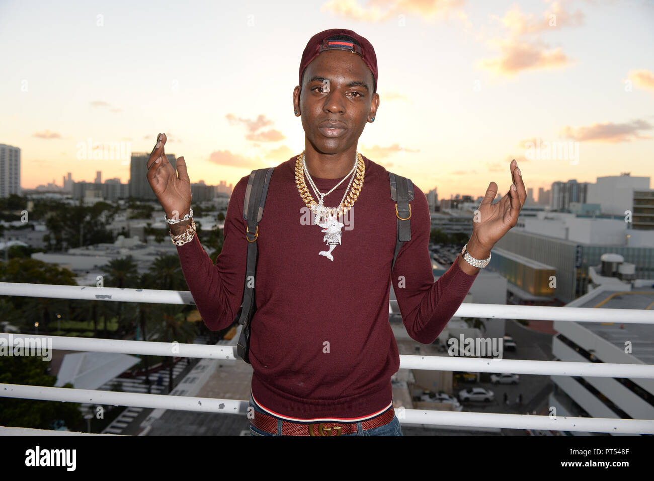 MIAMI BEACH, FL - 05 OCTOBRE : Dolph pose pour un portrait au cours de ...