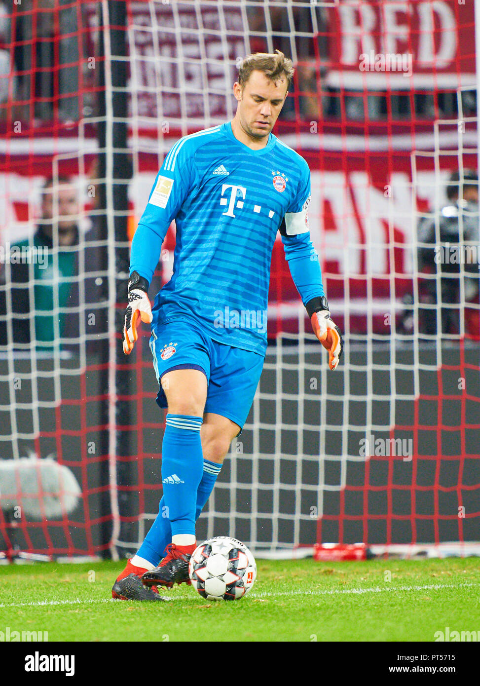 FC Bayern Munich, soccer, le 6 octobre 2018 Manuel NEUER, FCB 1 disques ...
