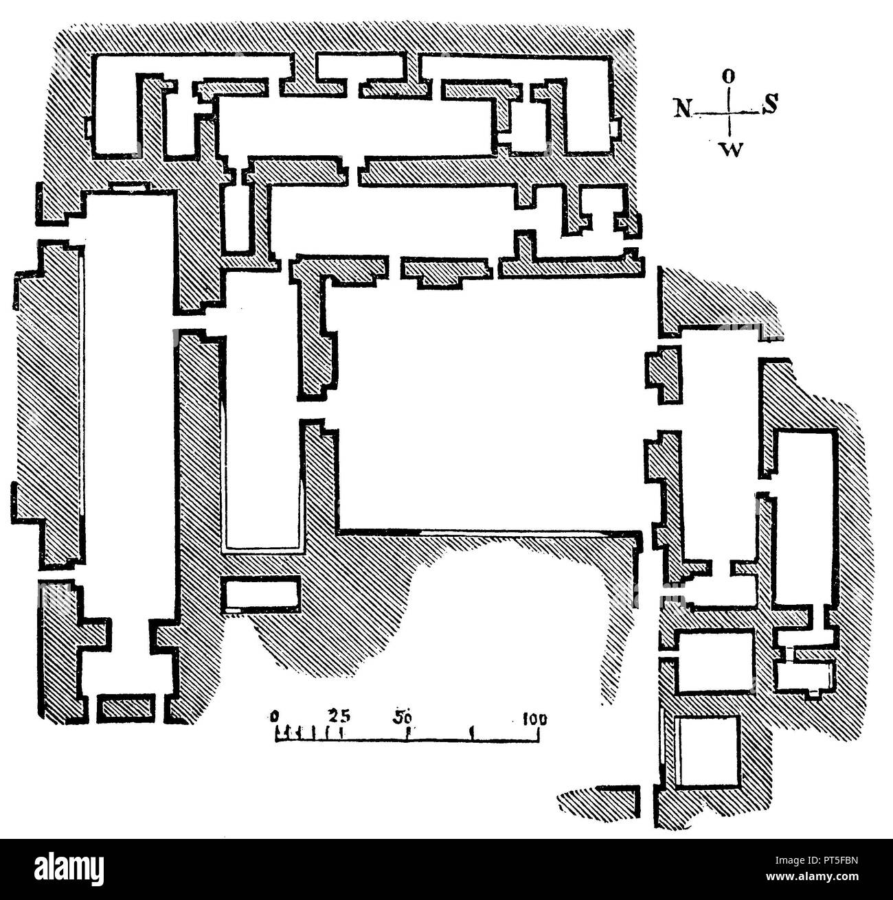 Assyria palace architecture Banque de photographies et d’images à haute ...