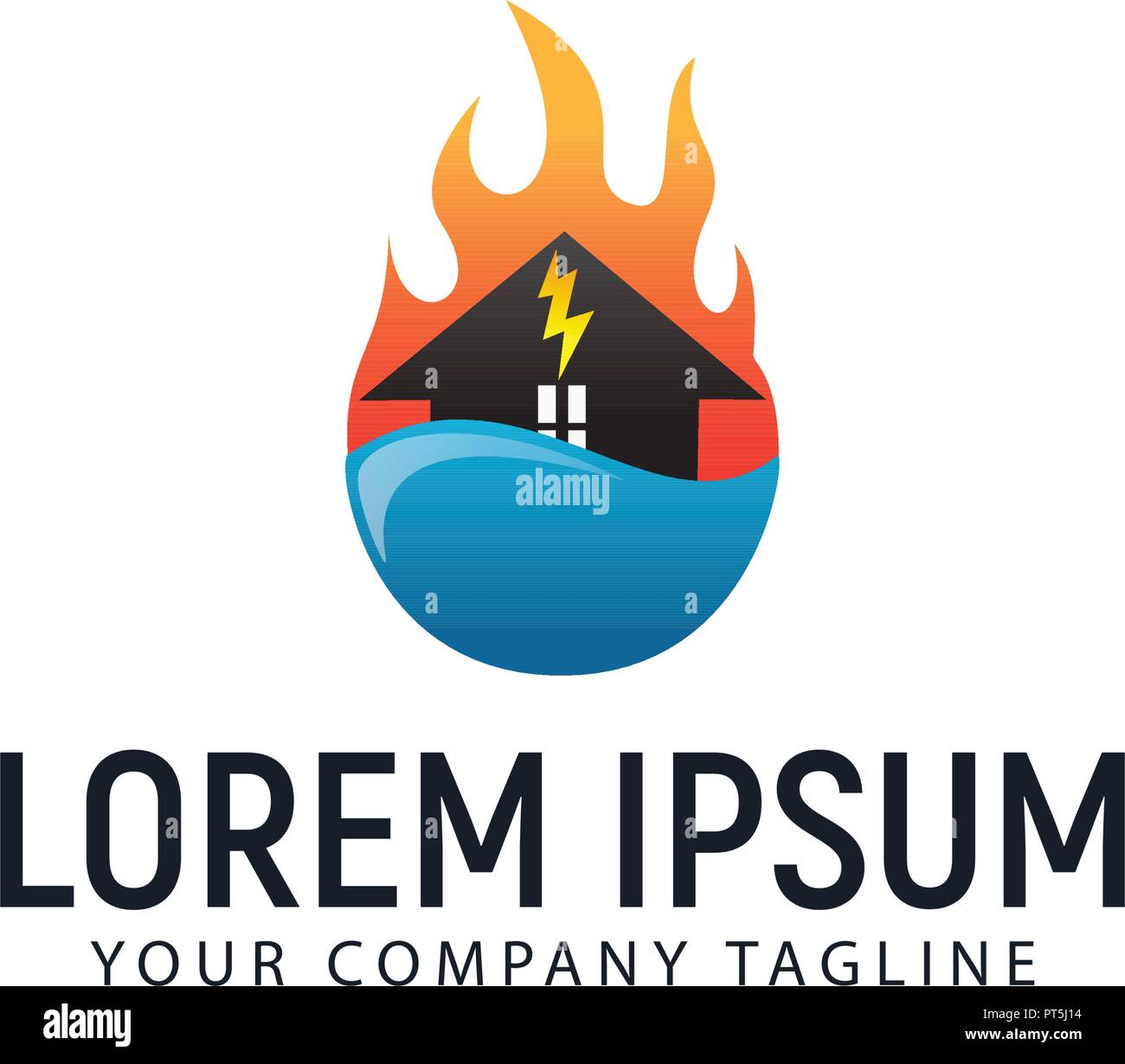 Conception de maison de tremblement de terre Banque d'images ...