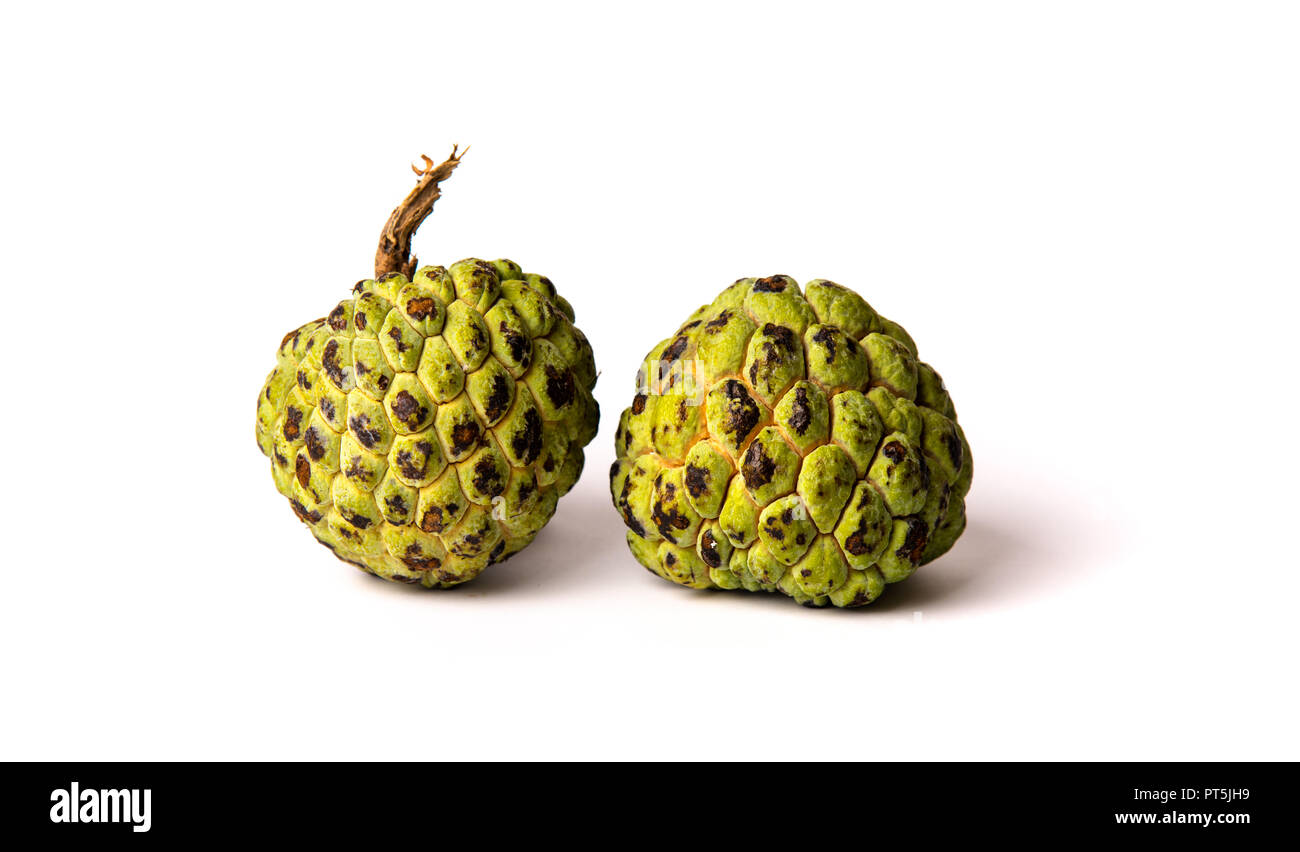 Sugar apple fruit fruits annona Banque de photographies et d’images à ...