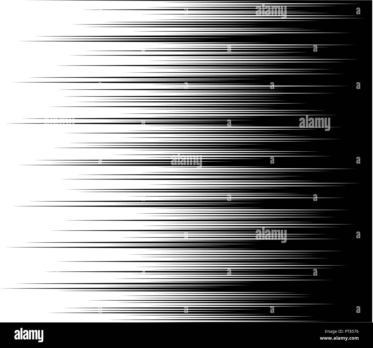 Vitesse vecteur fond. bande dessinée manga illustration avec des lignes ...