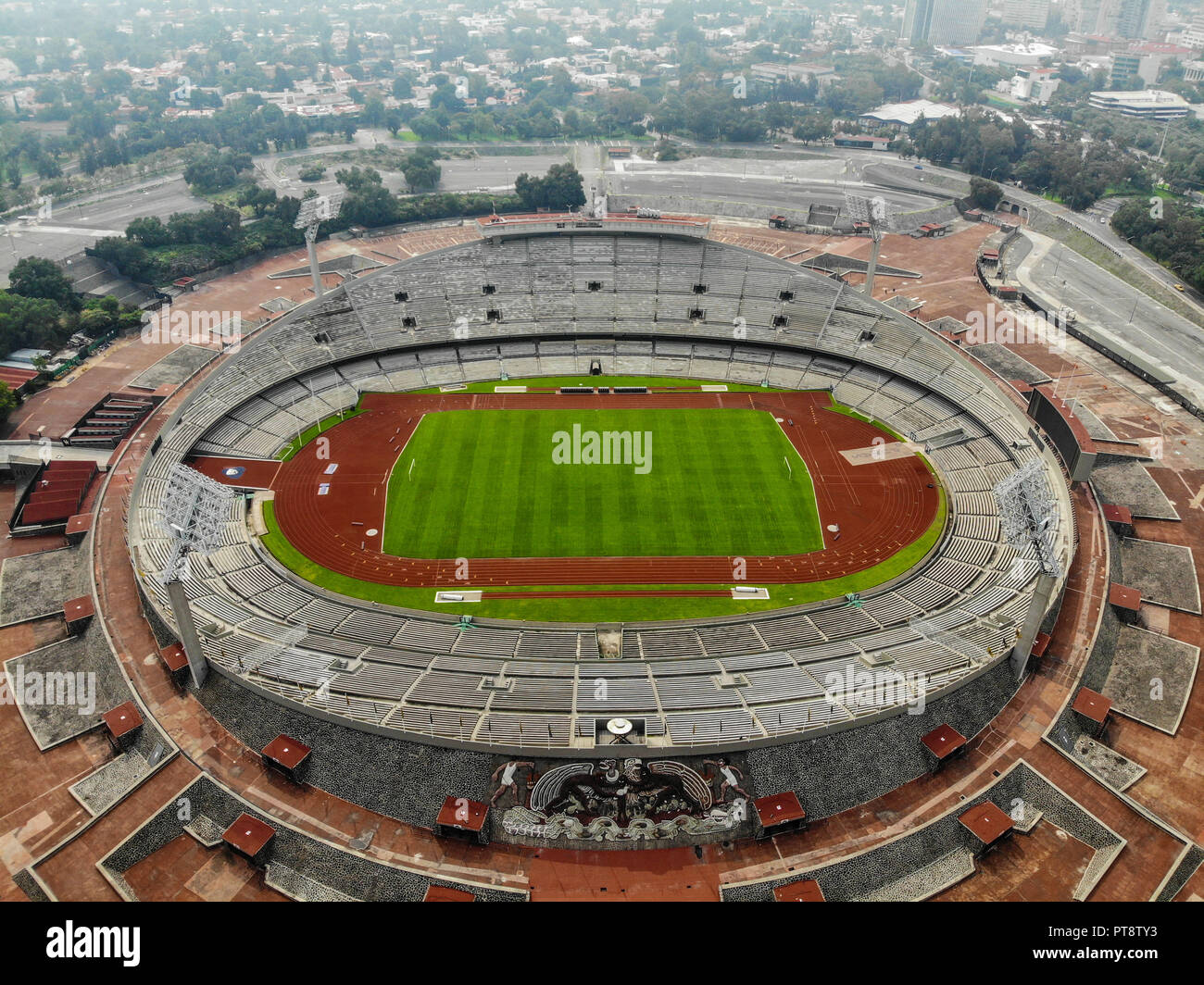 Estadio Olimpico Universitario Banque De Photographies Et Dimages à