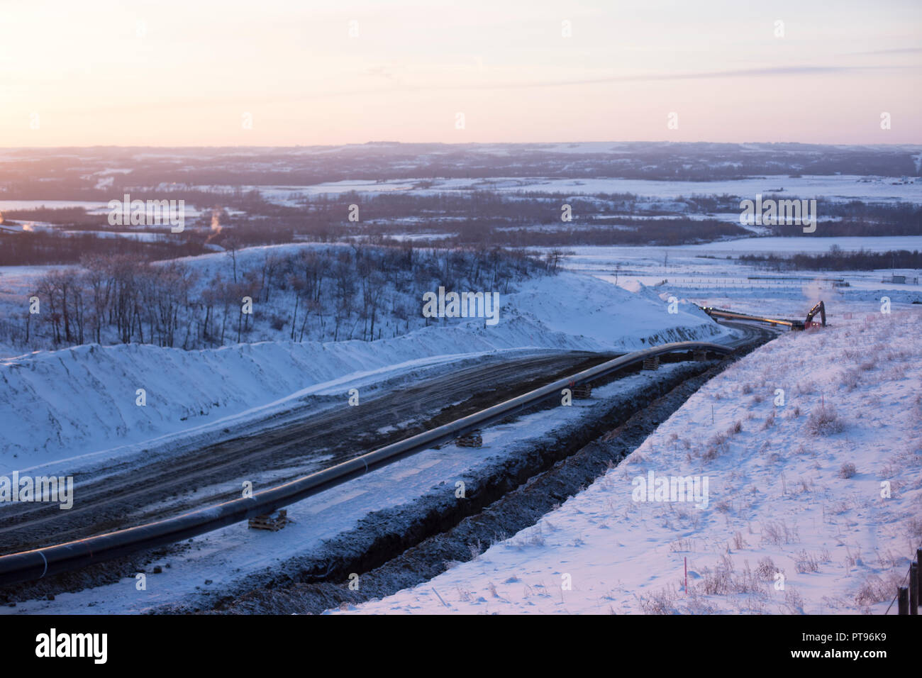 Terminal de pipeline enbridge hardisty Banque de photographies et d ...