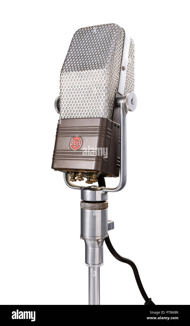 Antique microphone Banque de photographies et d’images à haute résolution - Alamy