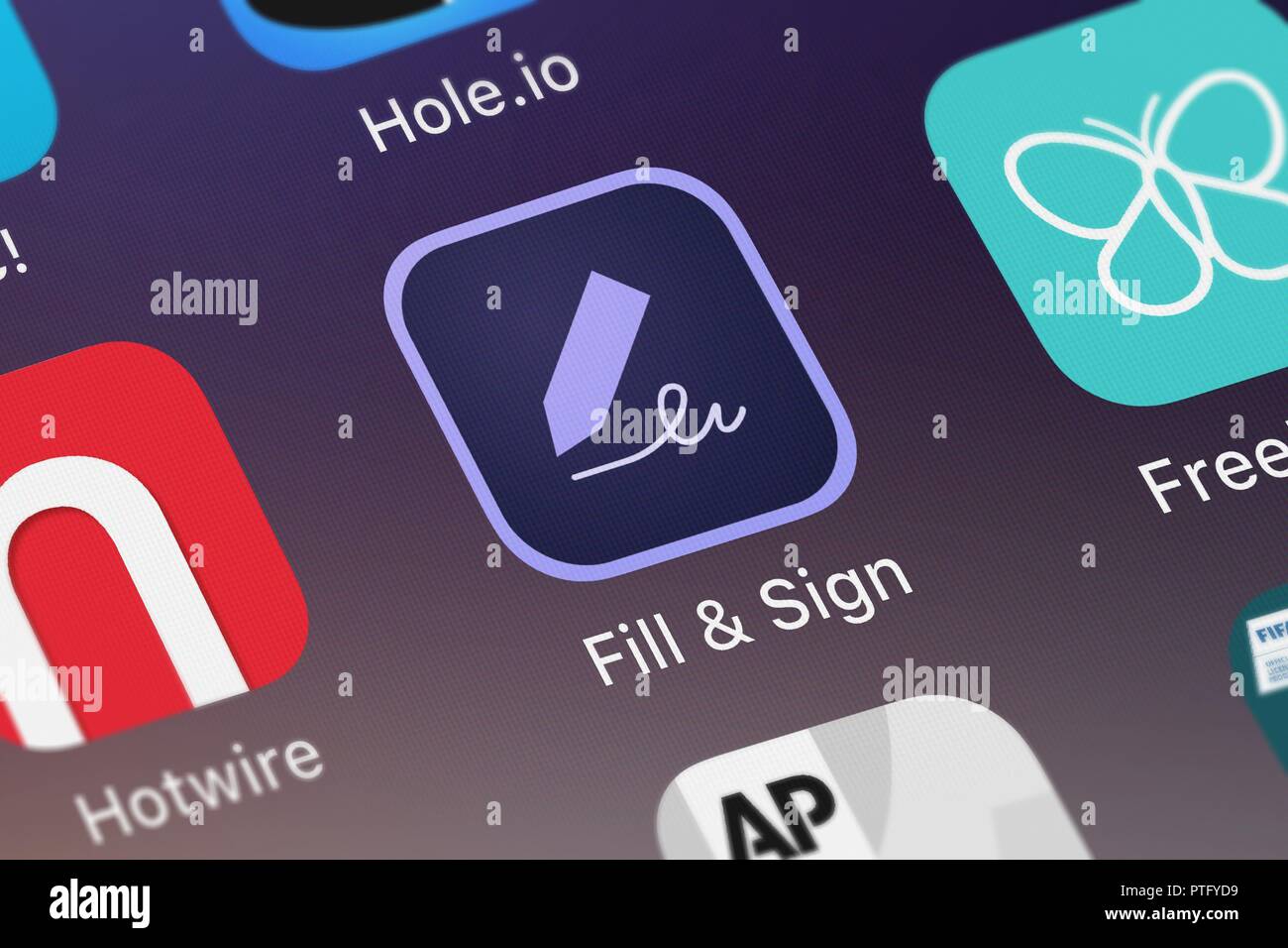 Adobe remplir et signer Banque de photographies et d’images à haute ...
