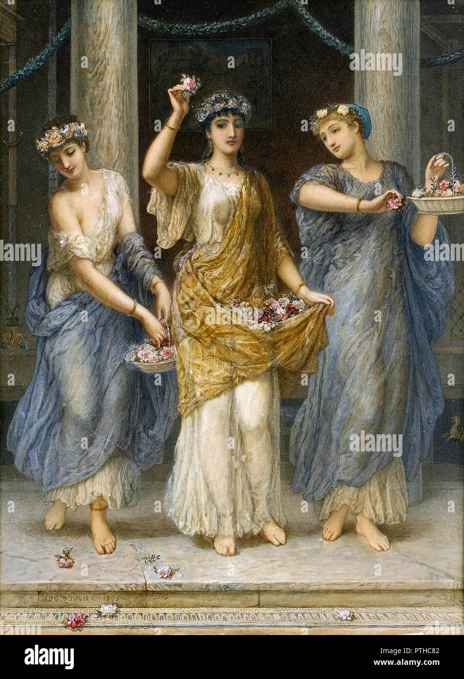 Peinture du peintre des trois graces Banque de photographies et d ...