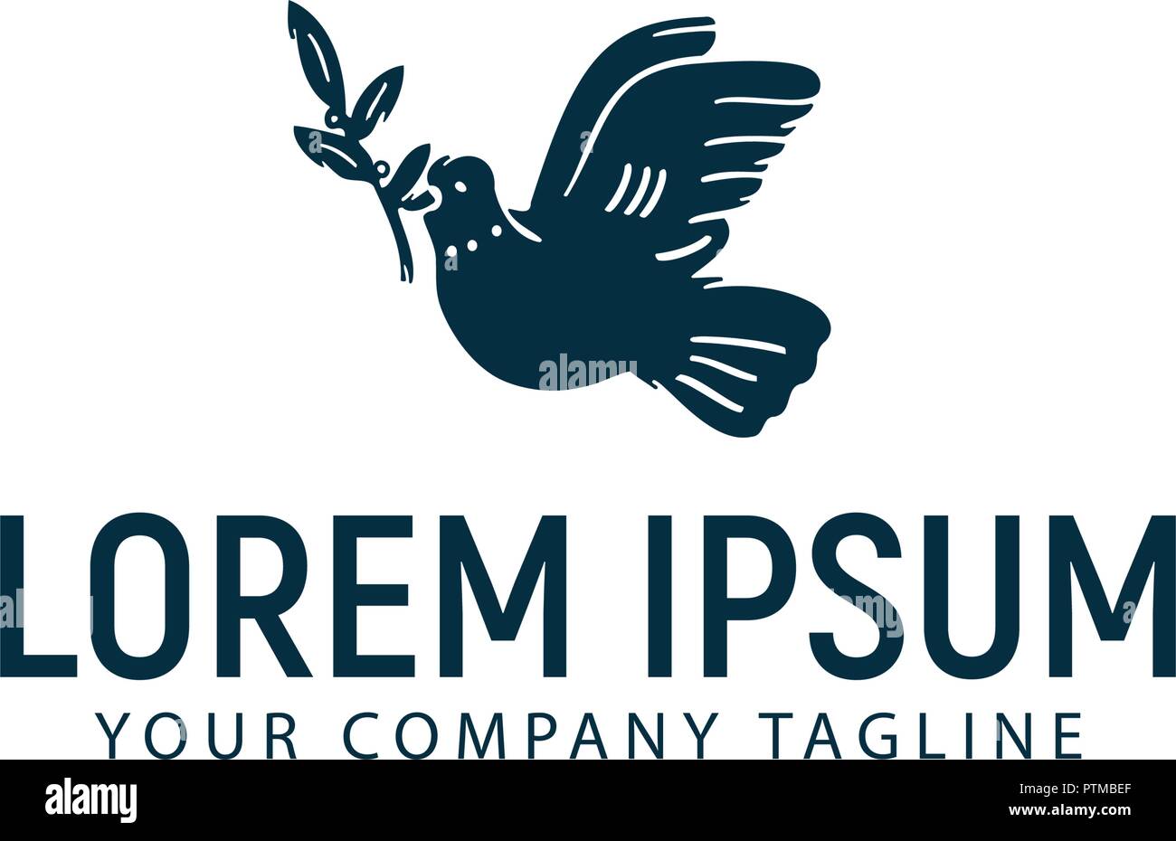 Logo colombe Banque de photographies et d’images à haute résolution - Alamy