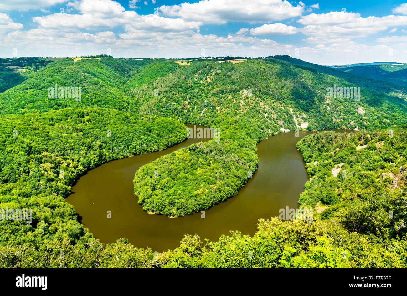 Méandre queuille Banque de photographies et d’images à haute résolution ...