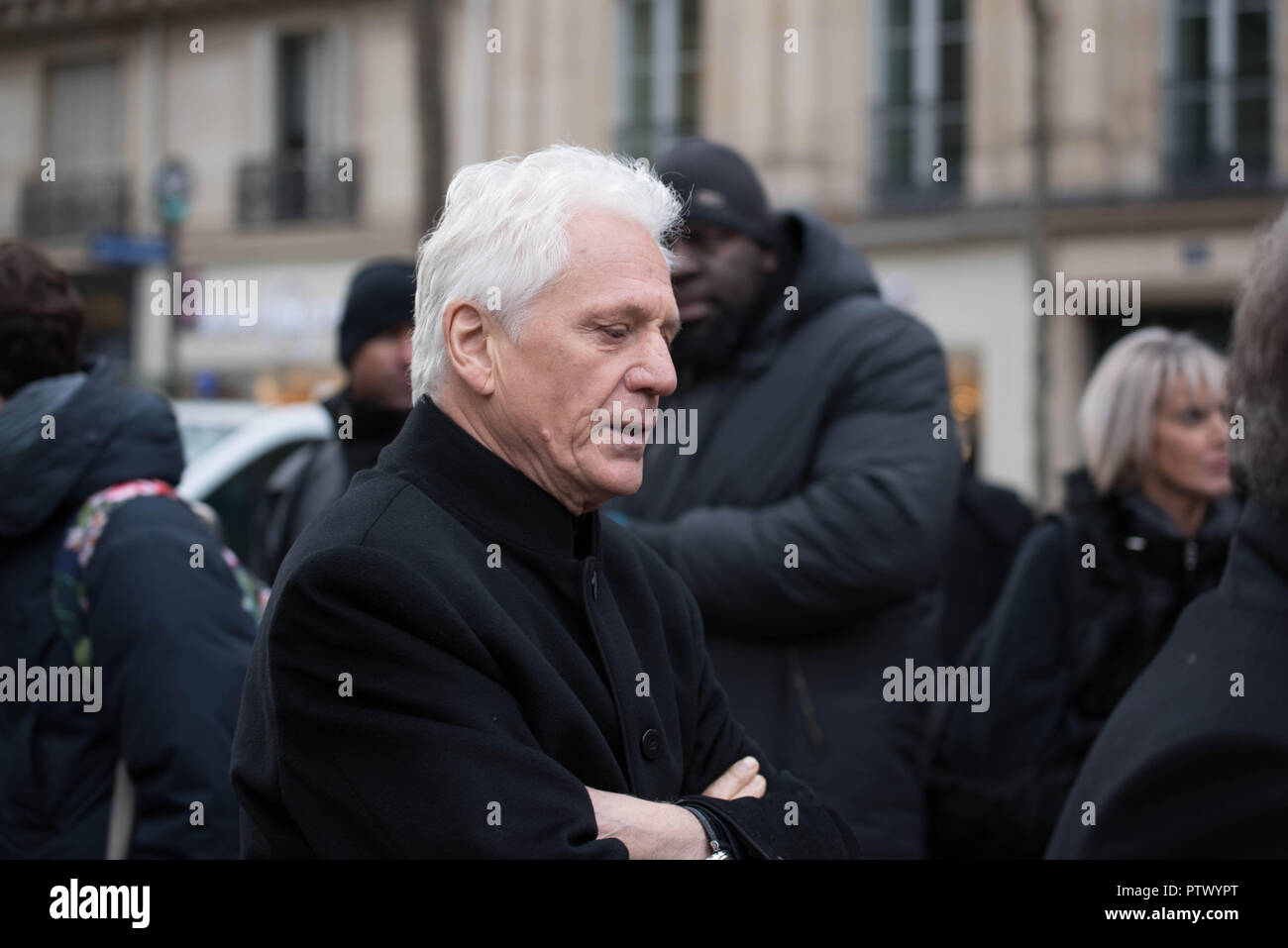 Funérailles de Johnny Hallyday à la Madeleine : personnalités rendent ...