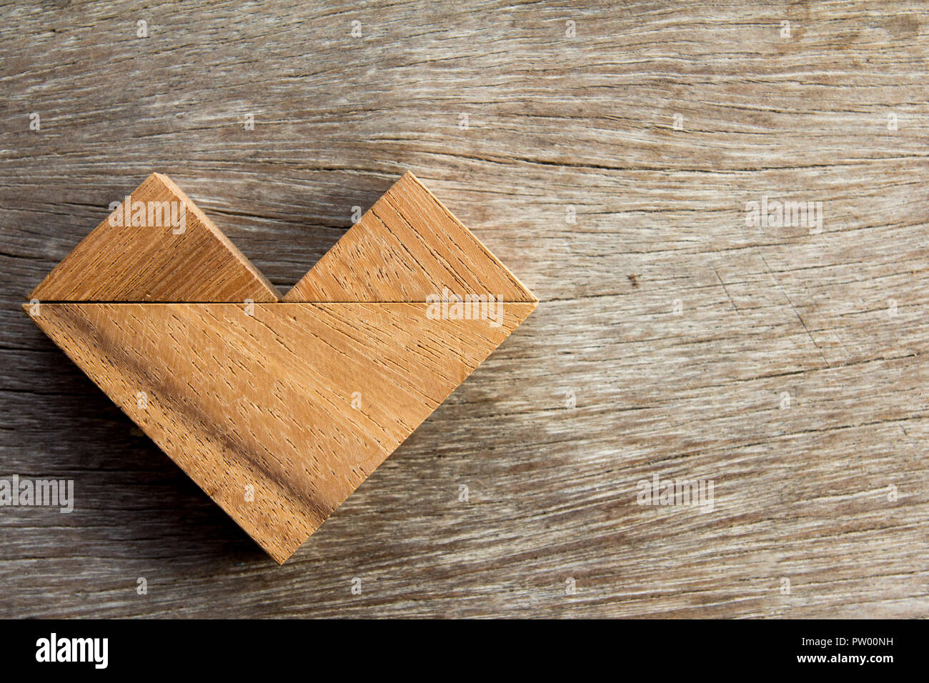 Tangram de coeur Banque de photographies et d’images à haute résolution ...