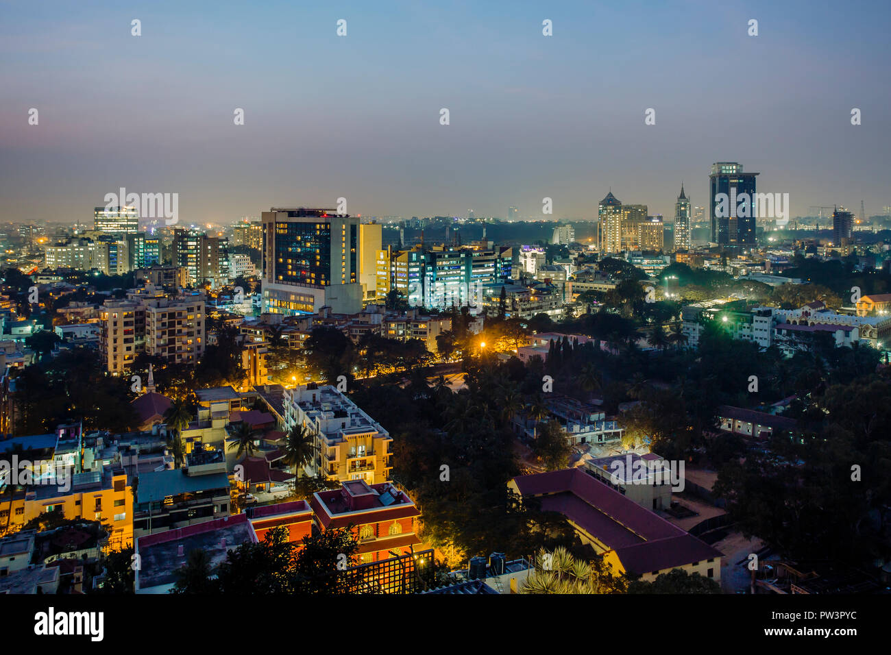 Horizon de bangalore Banque de photographies et d’images à haute ...