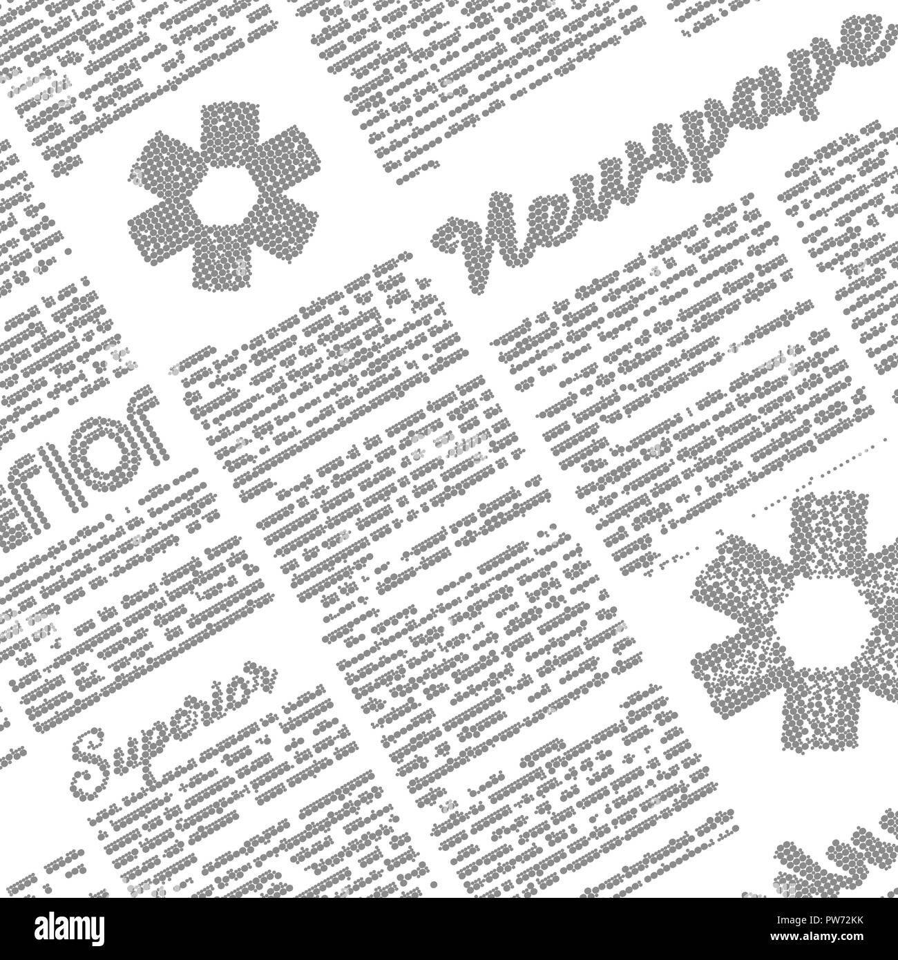 Newspaper background Banque de photographies et d’images à haute ...