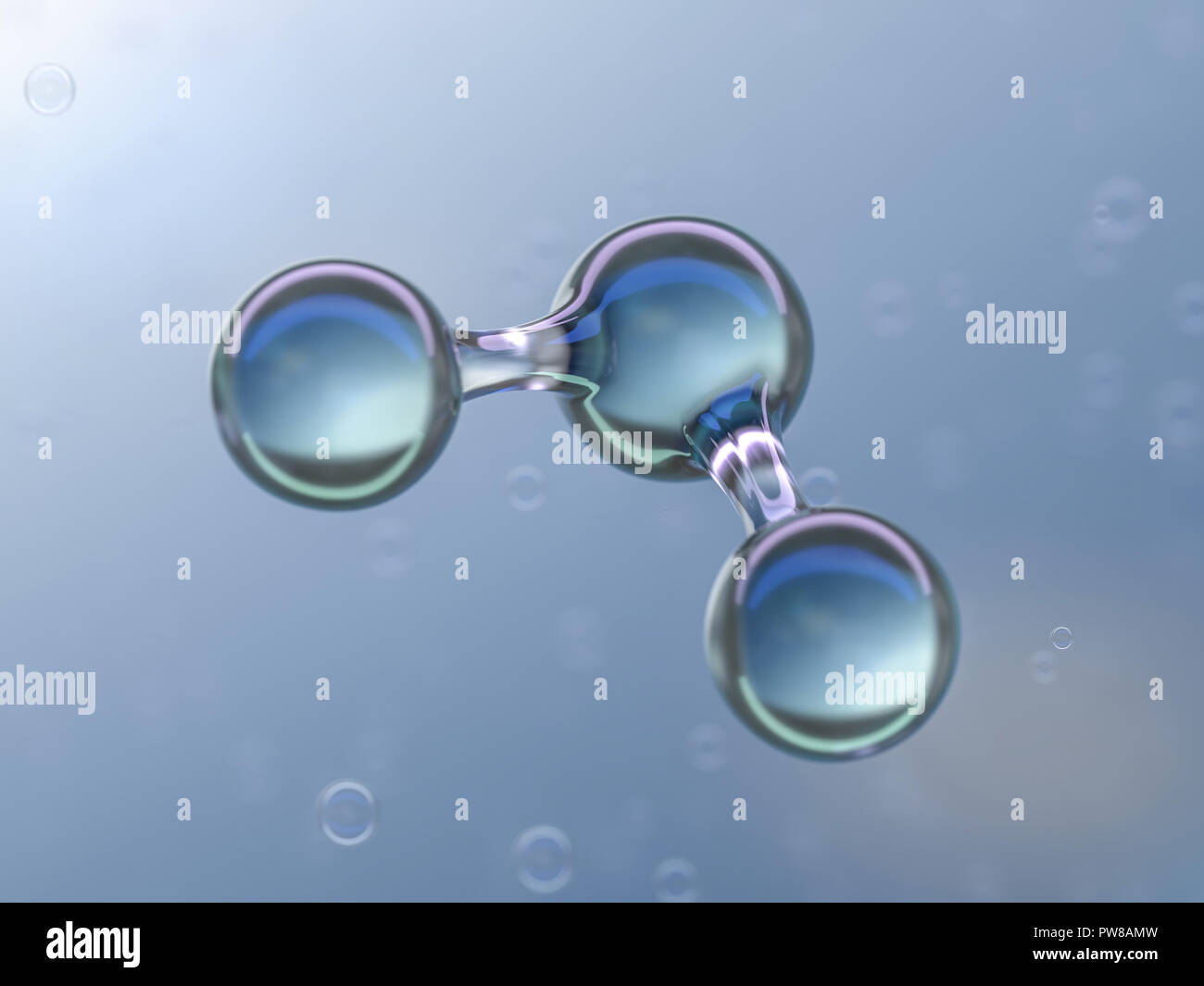 Methane molecules 3d Banque de photographies et d’images à haute ...