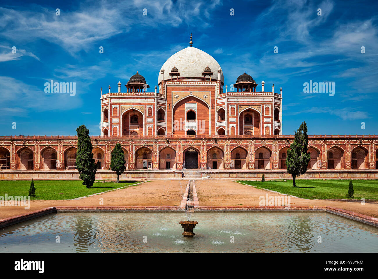 Le complexe de la tombe humayuns Banque de photographies et d’images à ...