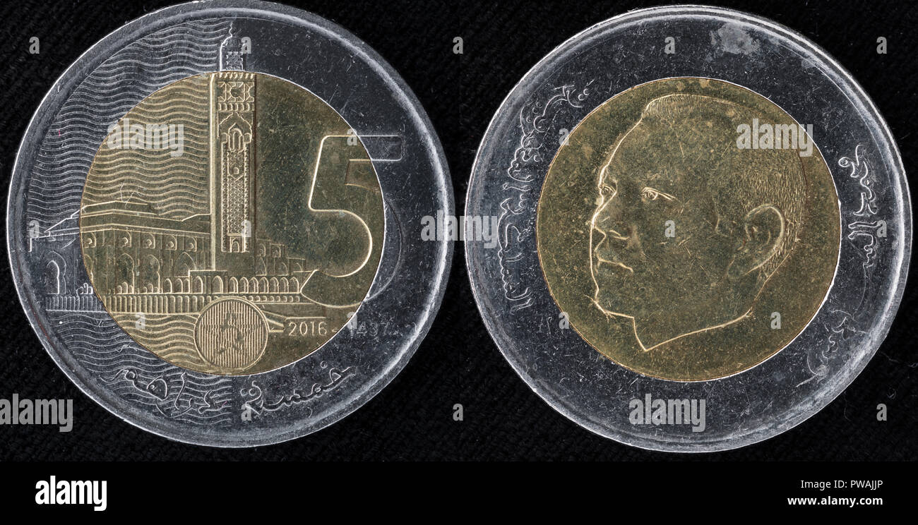 Pièce de monnaie marocaine Banque de photographies et d’images à haute ...