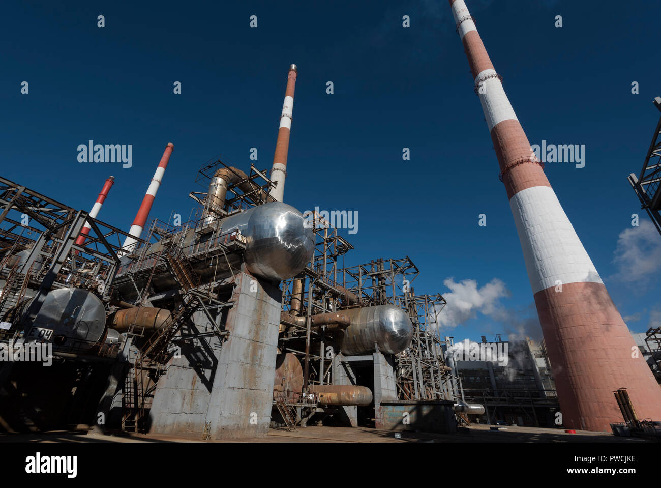 Gas facilities Banque de photographies et d’images à haute résolution ...