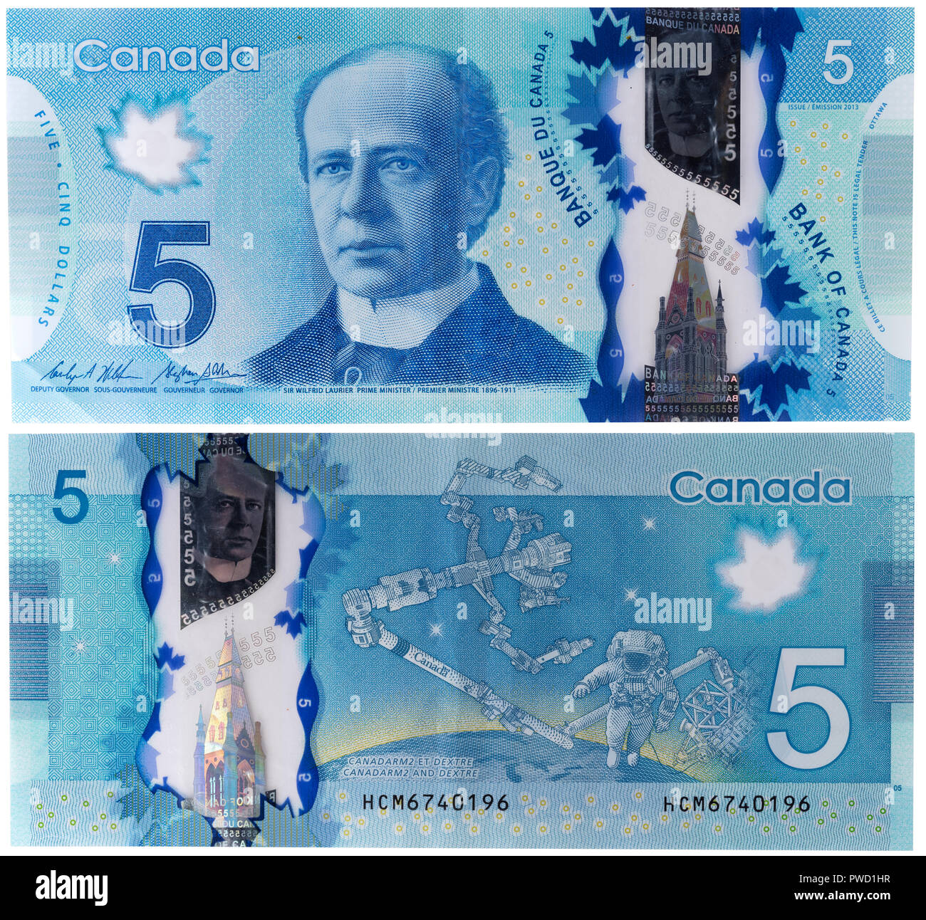 5 dollar bill canada Banque de photographies et d’images à haute ...