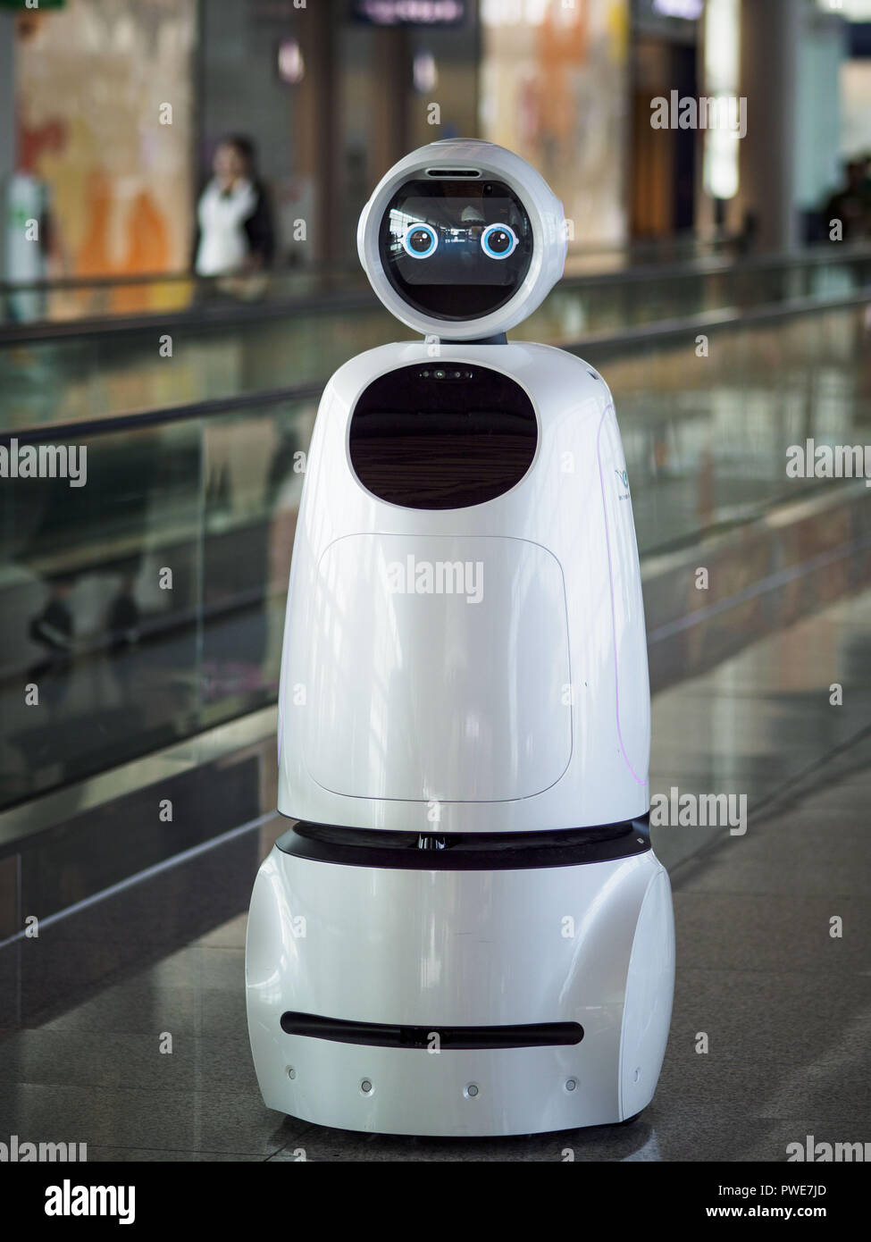Incheon, Seoul, Corée du Sud. 15 Oct, 2018. Un robot, conçu et ...