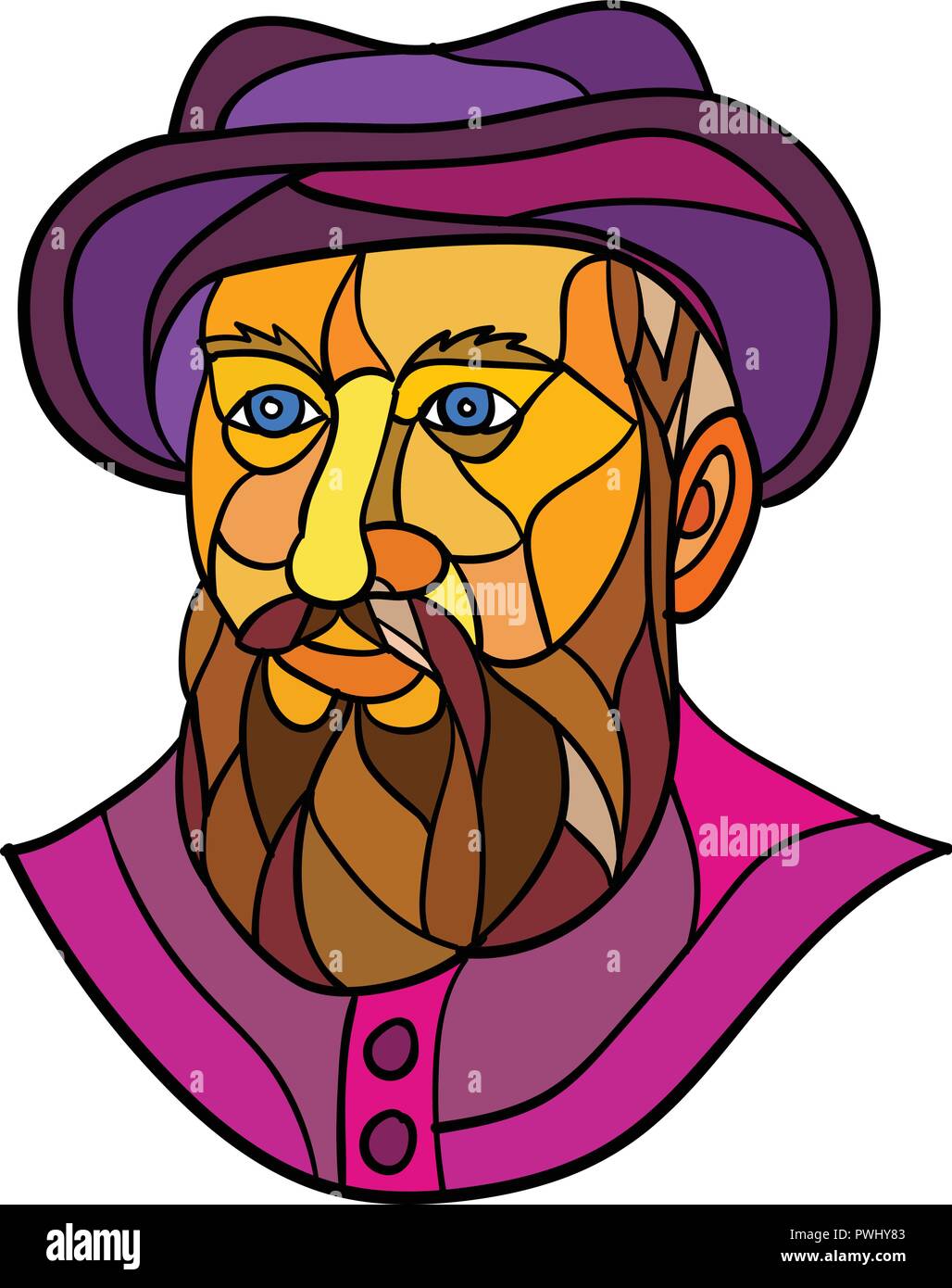 Officier de la marine Banque d'images vectorielles - Alamy