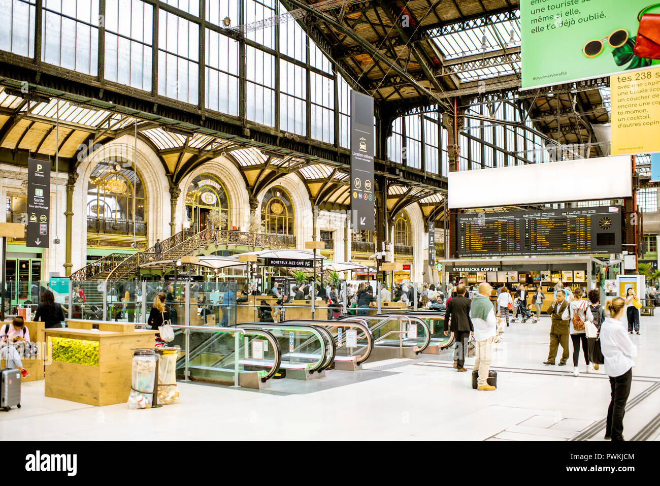 Paris Gare De Lyon Banque d'image et photos - Alamy