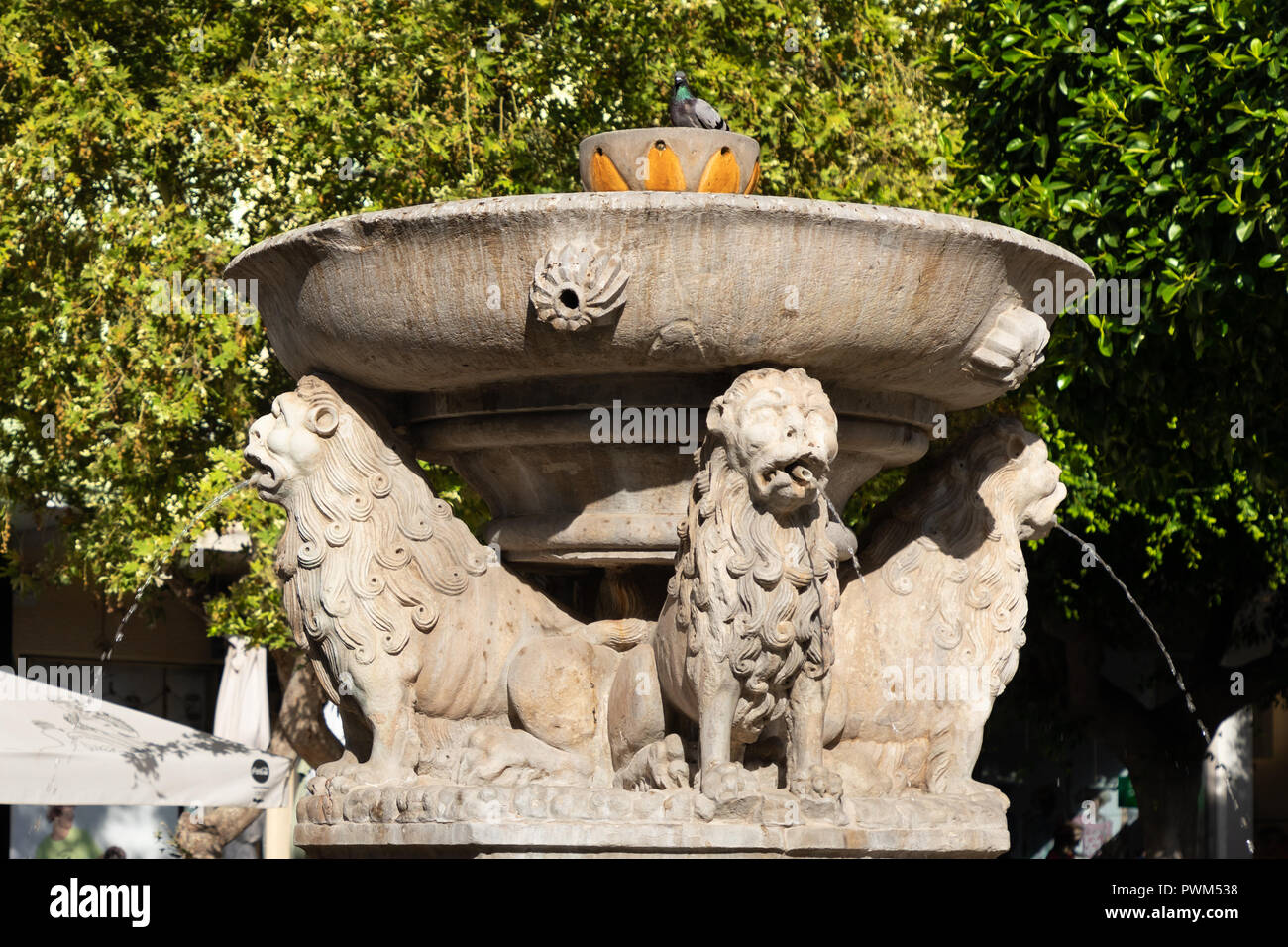 Fontaine des lions Banque de photographies et d’images à haute ...