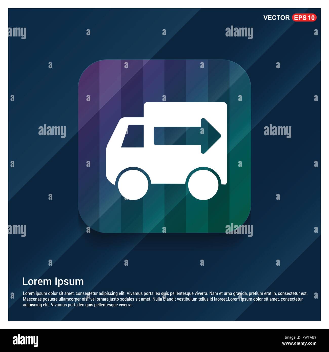 Camion en panne Banque d'images vectorielles - Alamy