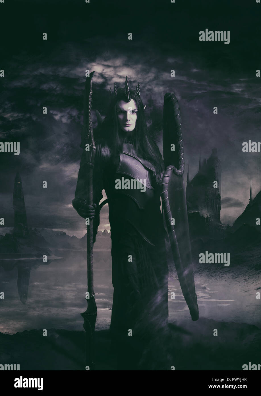 Elfes noirs Banque de photographies et d’images à haute résolution - Alamy