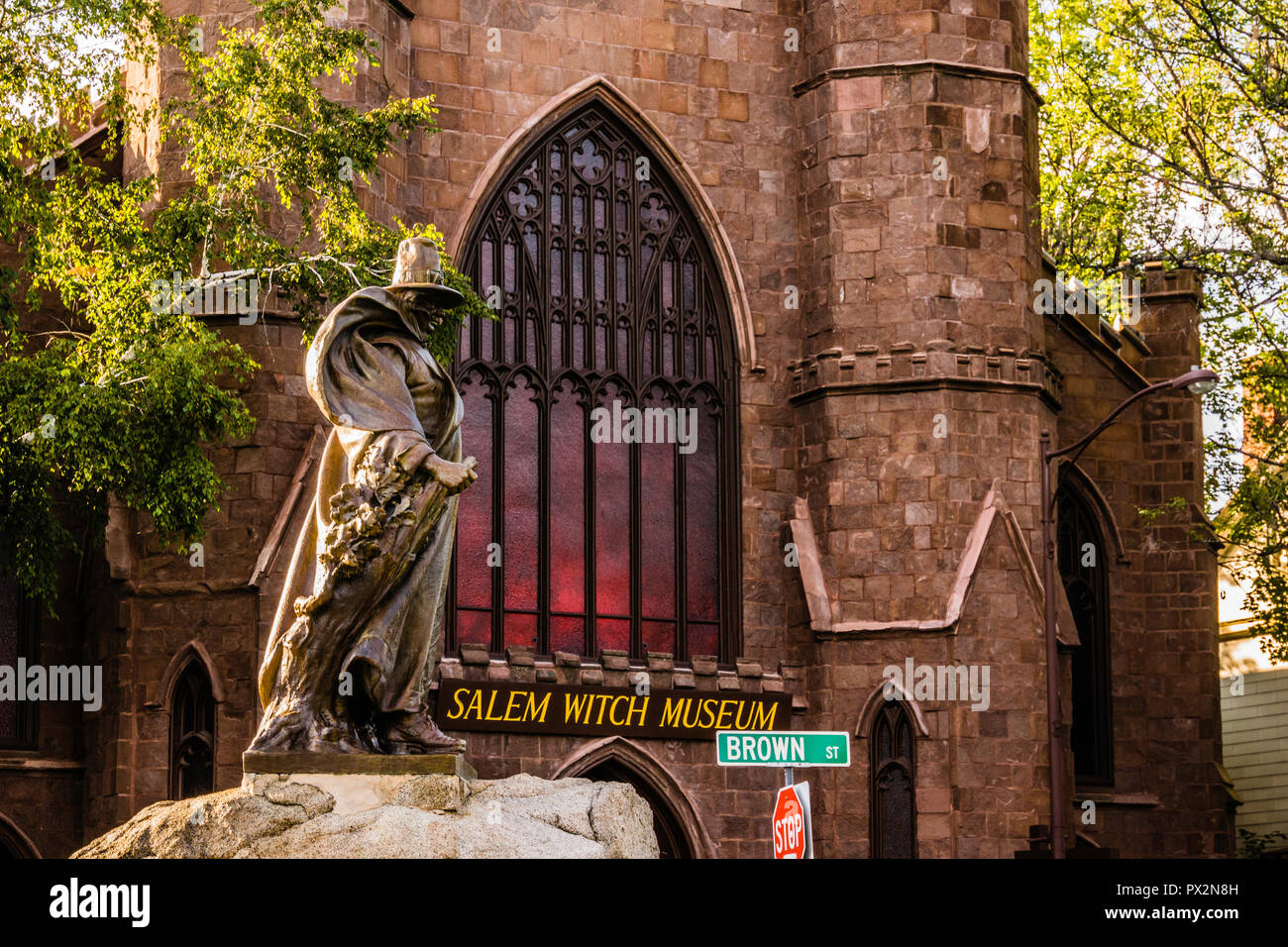 Fondateur de roger conant salem Banque de photographies et d’images à ...
