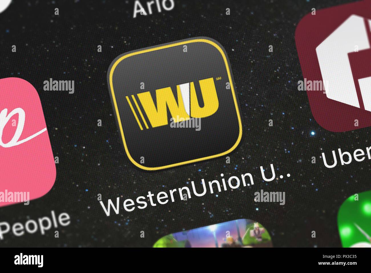 App westernunion Banque de photographies et d’images à haute résolution ...