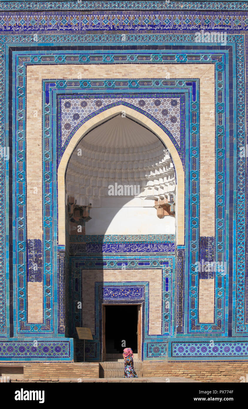 L'Ouzbékistan, Samarkand, Shah-i-Zinda, nécropole, d'Ouloug Sultan ...