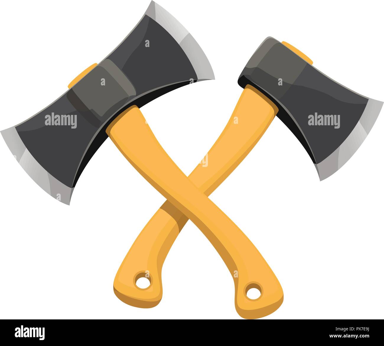 Deux axes Banque d'images vectorielles - Alamy