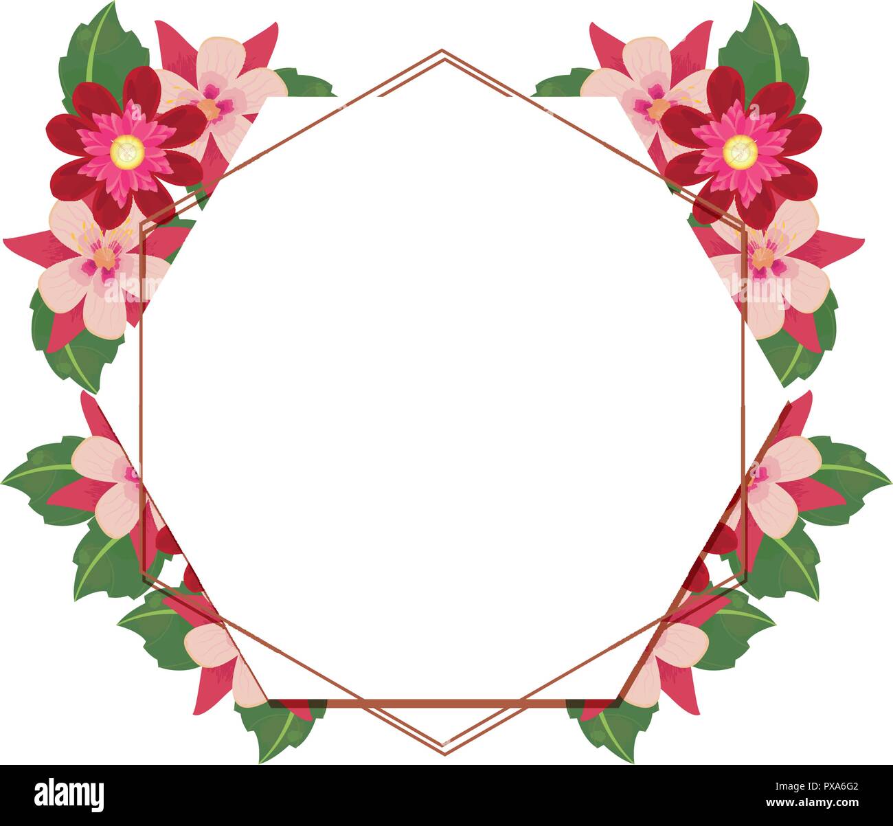 Etiquettes Clipart Of Flowers