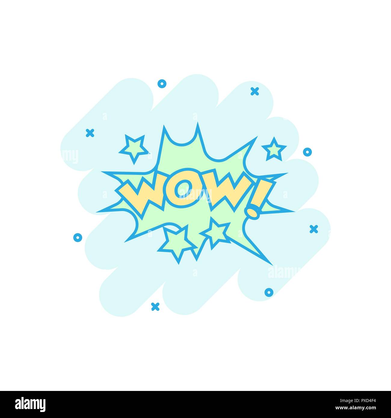 Effet waouh Banque d'images vectorielles - Alamy