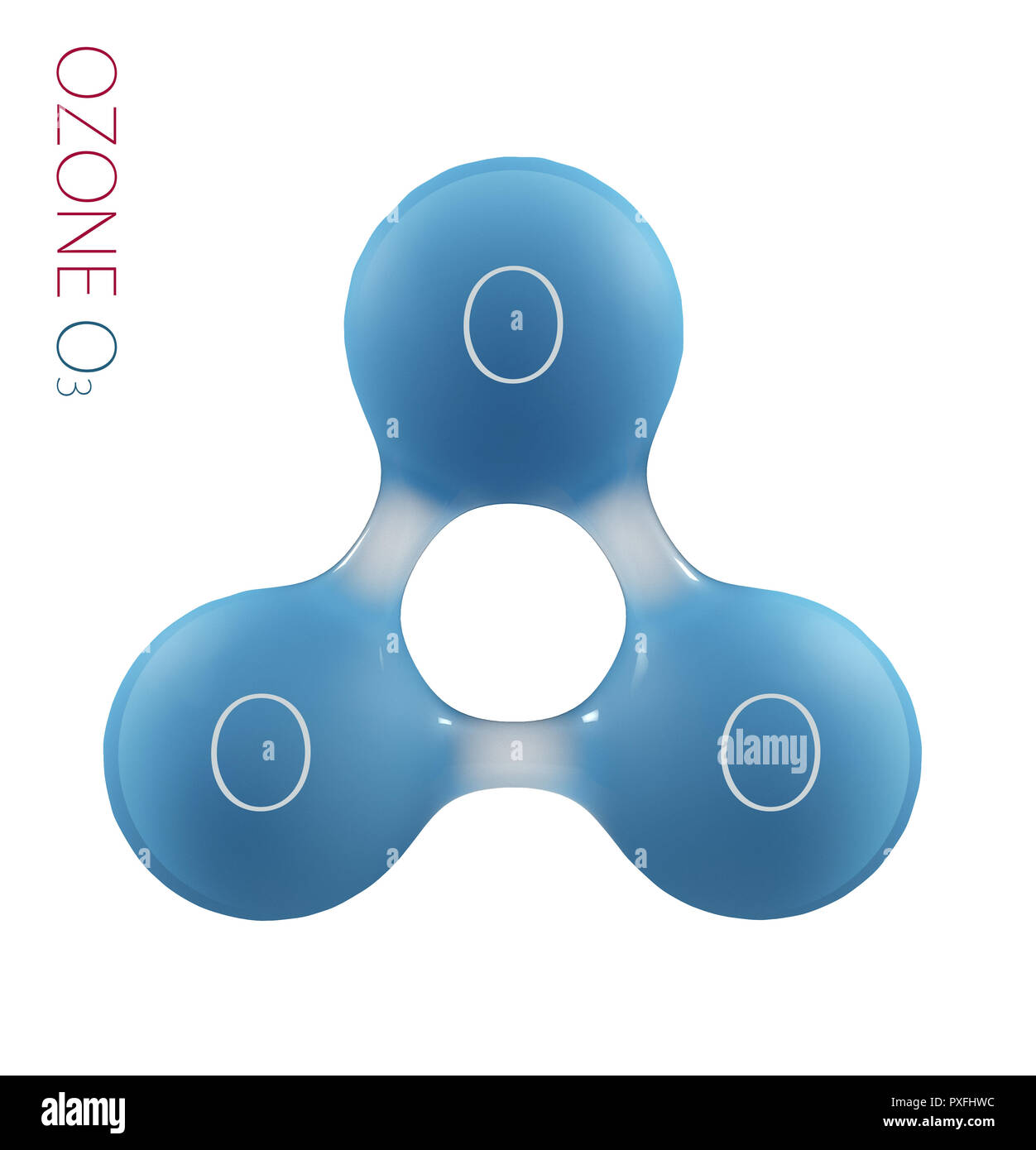 O3 molecule Banque de photographies et d’images à haute résolution - Alamy