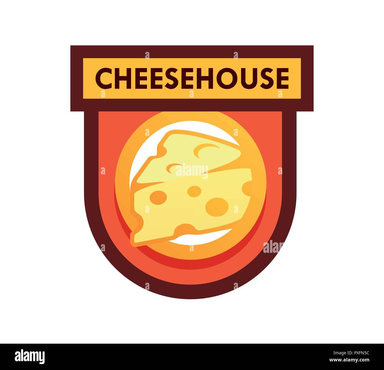 Logo Vector pour café ou Fromager et ferme laitière Productions ...