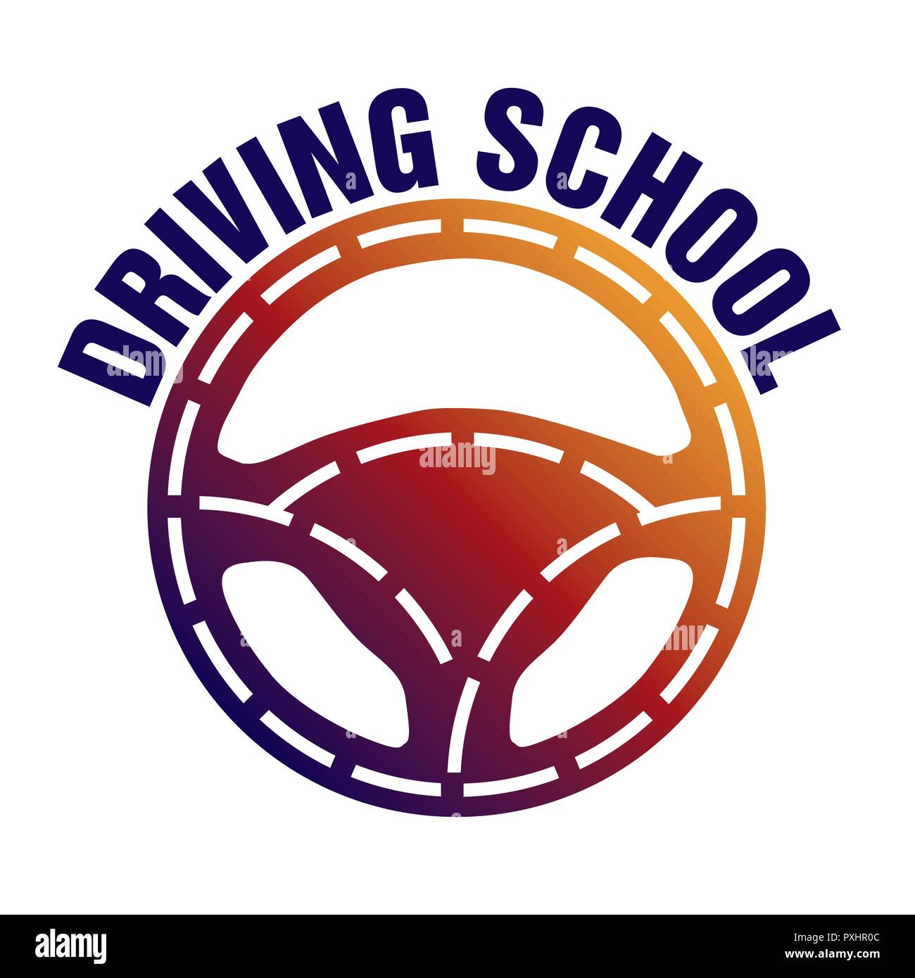 Auto école Banque d'images vectorielles - Alamy